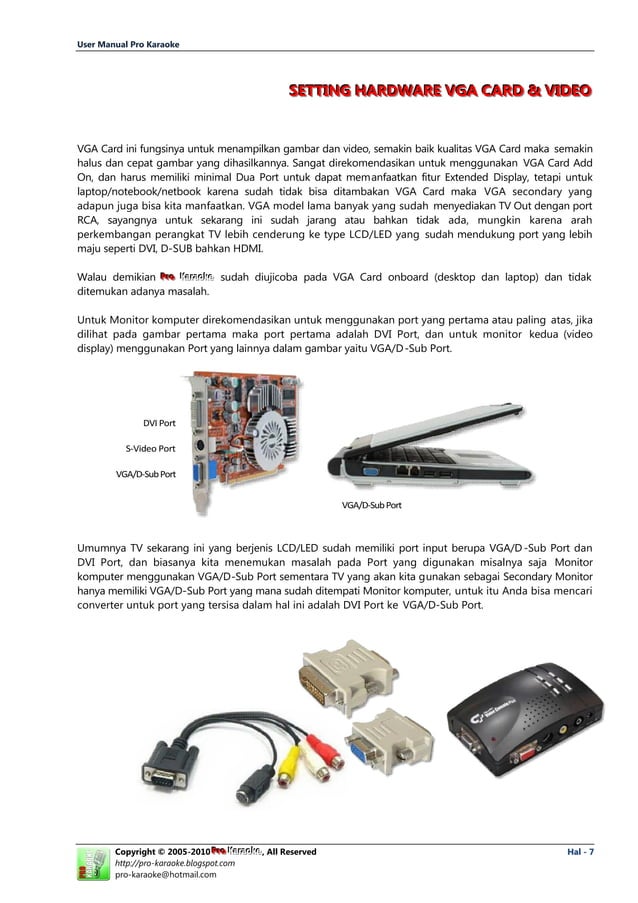 Manual pro karaoke | PDF