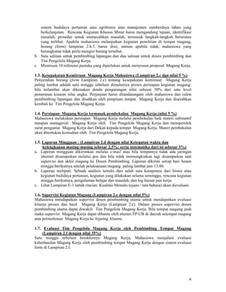 Manual prosedur magang_kerja_2011 | PDF