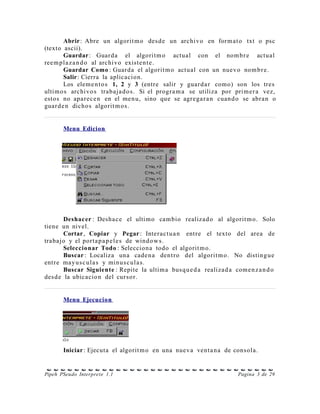 Manual pseint | PDF | Technology & Computing