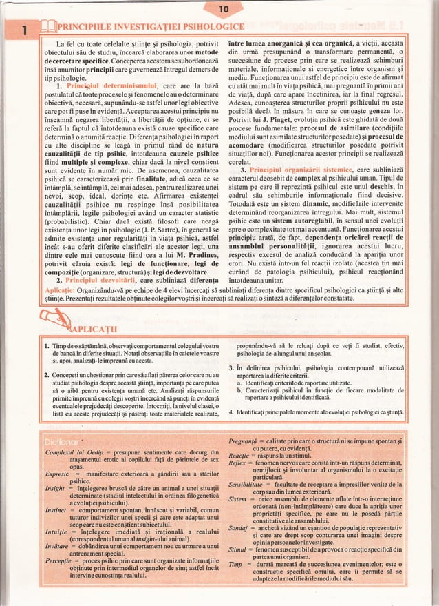 Manual psihologie clasa a x a | PDF