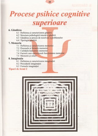 Manual psihologie clasa a x a | PDF