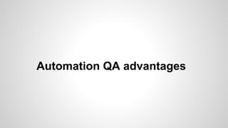 Manual qa versus automation qa | PPT