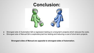 Manual qa versus automation qa | PPT