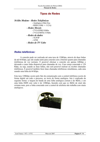 Manual redes | PDF