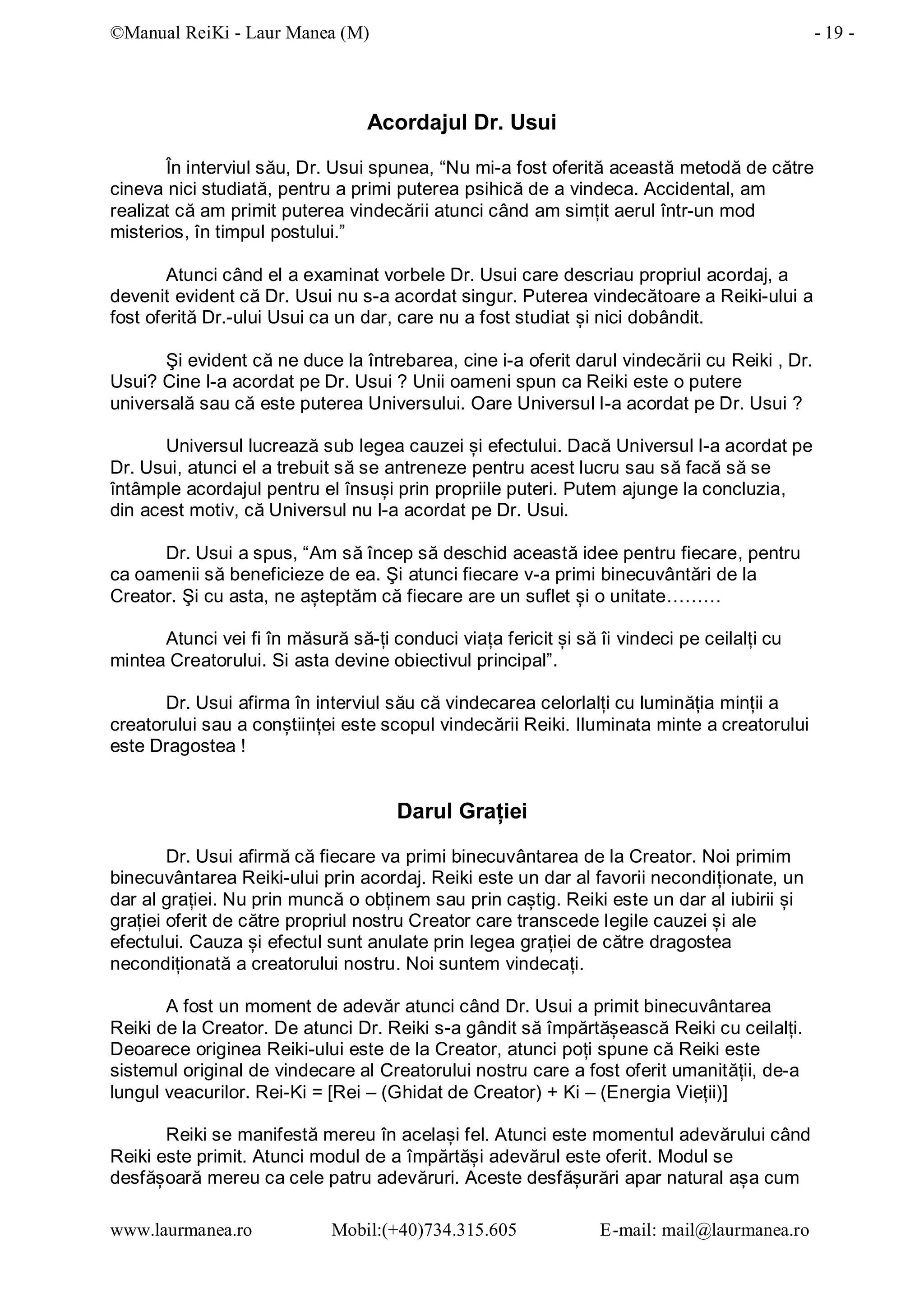 Manual Reiki Usui Shiki Reiki Ryoho | PDF