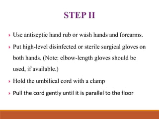Manual Removal of Placenta | PPTX