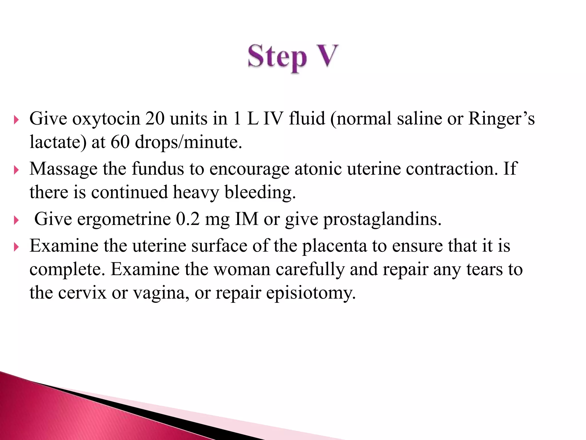 Manual removal of placenta | PPTX
