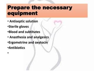 MANUAL REMOVAL OF PLACENTA. | PPTX