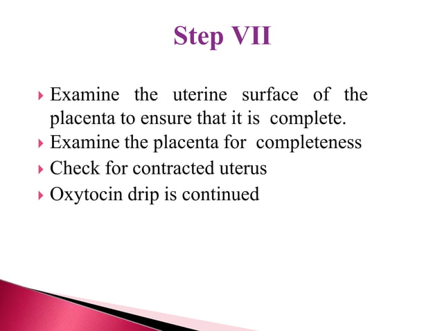 Manual removal of placenta.pptx | Pregnancy | Reproductive Health