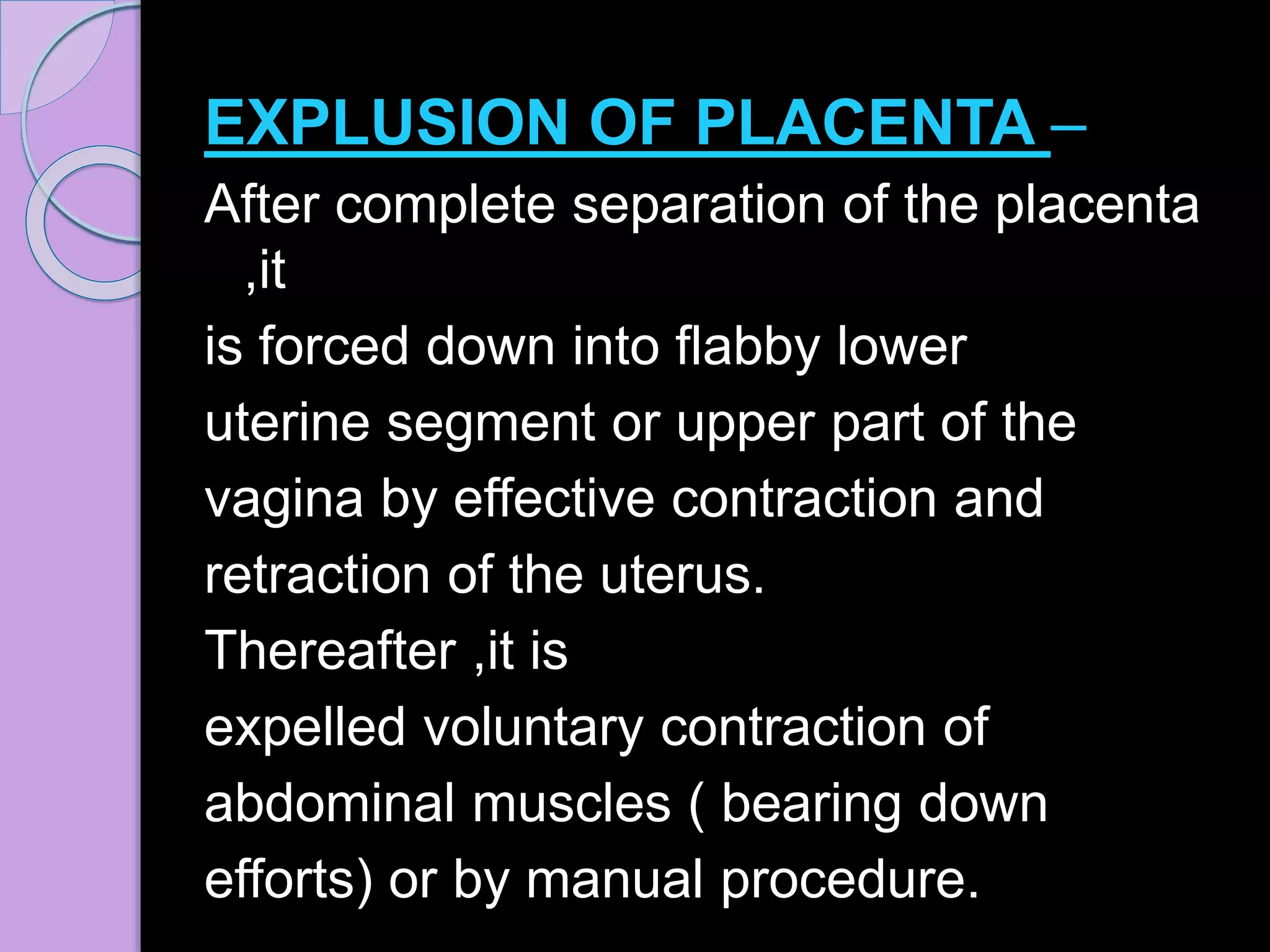 Manual removal of placenta (1 | PPTX