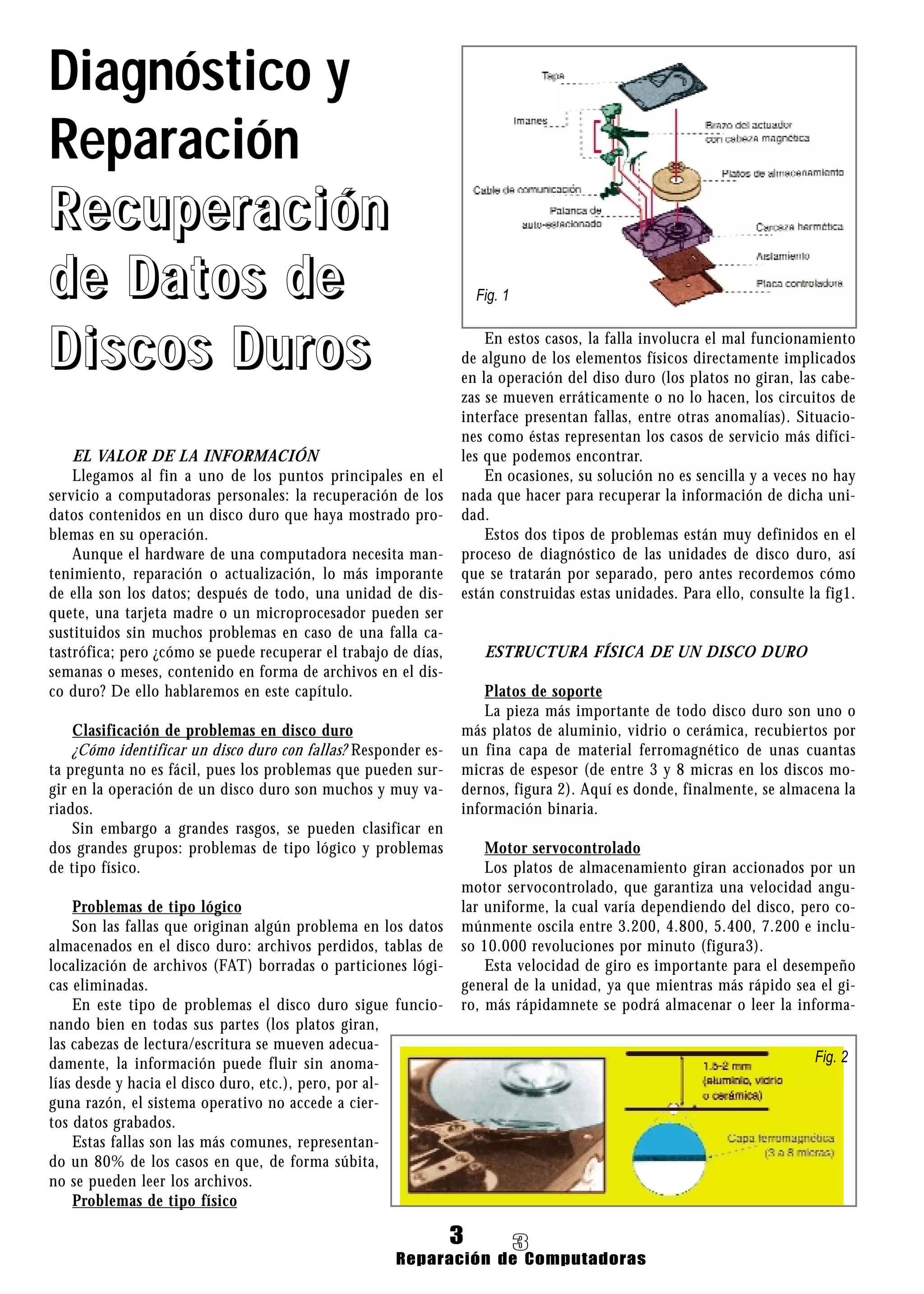 Manual reparacion de disco duro | PDF