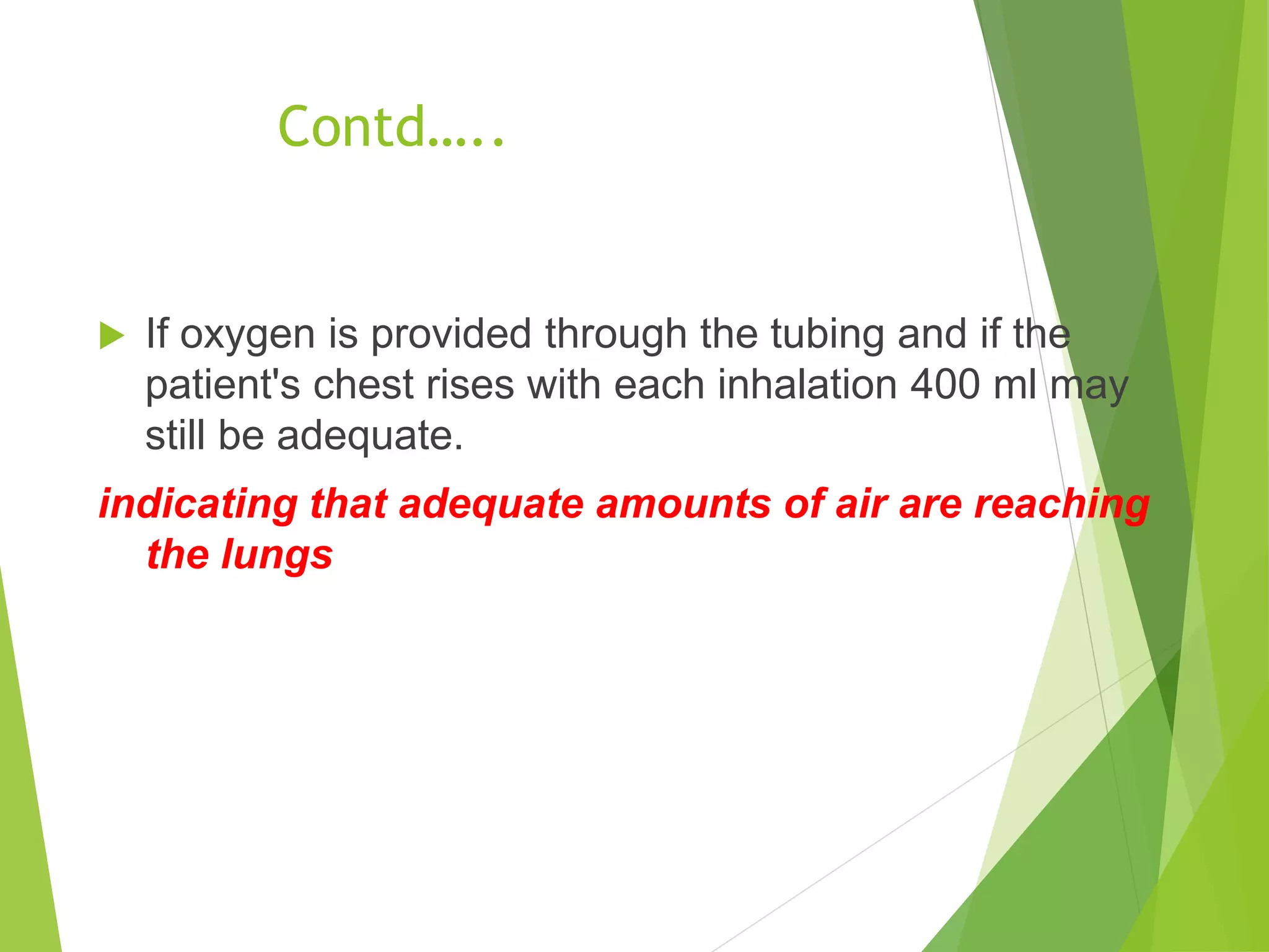 Manual respiratory bypass | PPTX