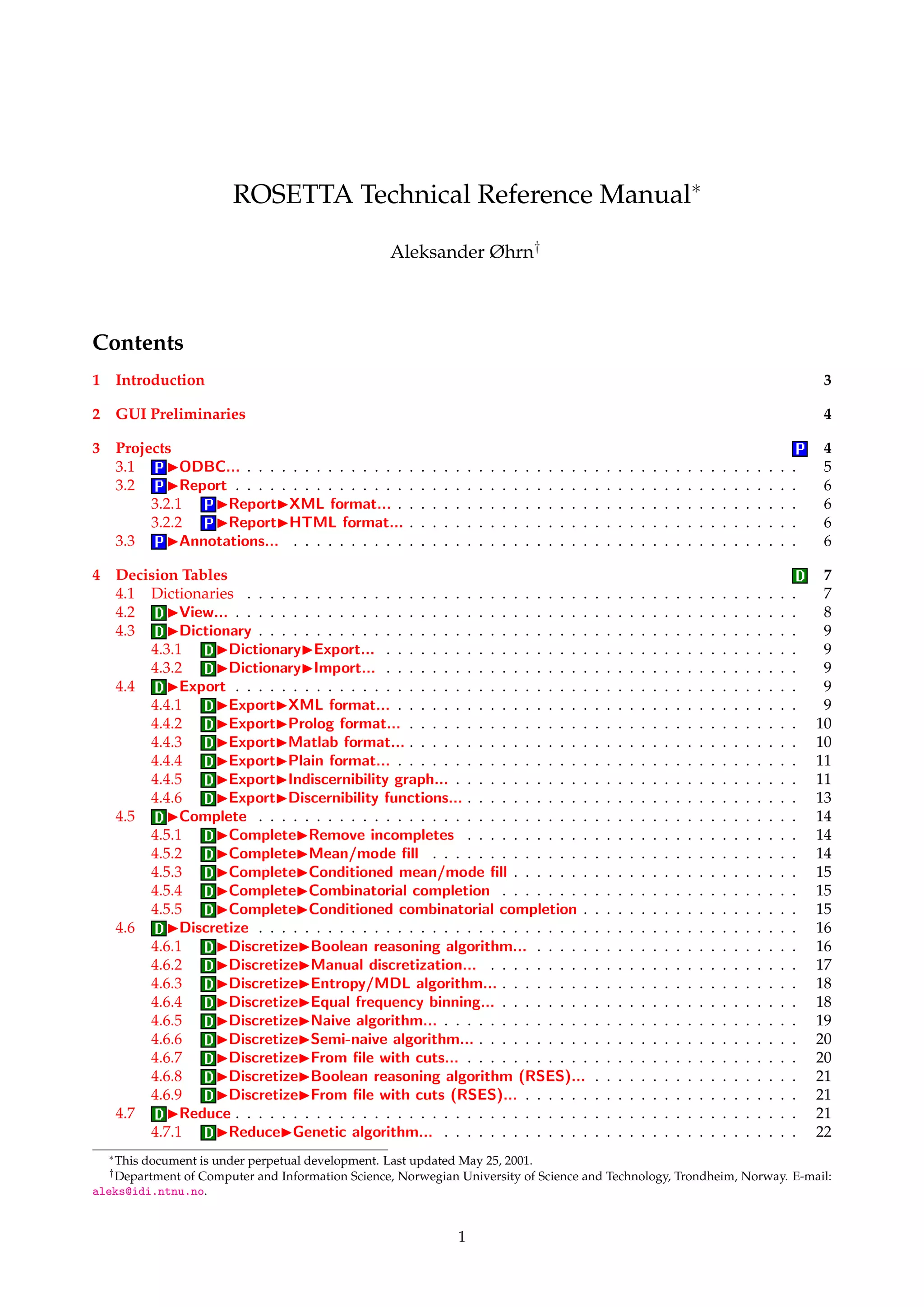 Manual rosetta | PDF