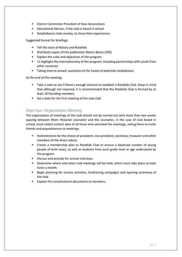 Manual rota kids en | PDF | Family and Relationships