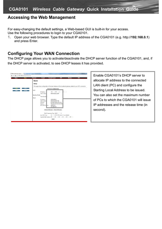 Manual router technicolor | PDF