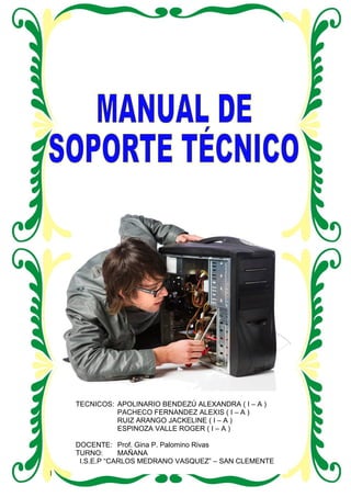 Folleto De Reparación De Computadoras