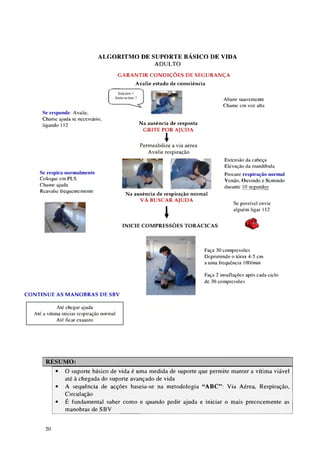 Manual INEM - Suporte Básico de Vida (Leigos) | PDF
