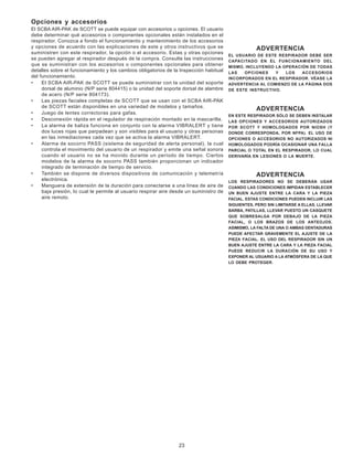 Manual scott 2.2 | PDF