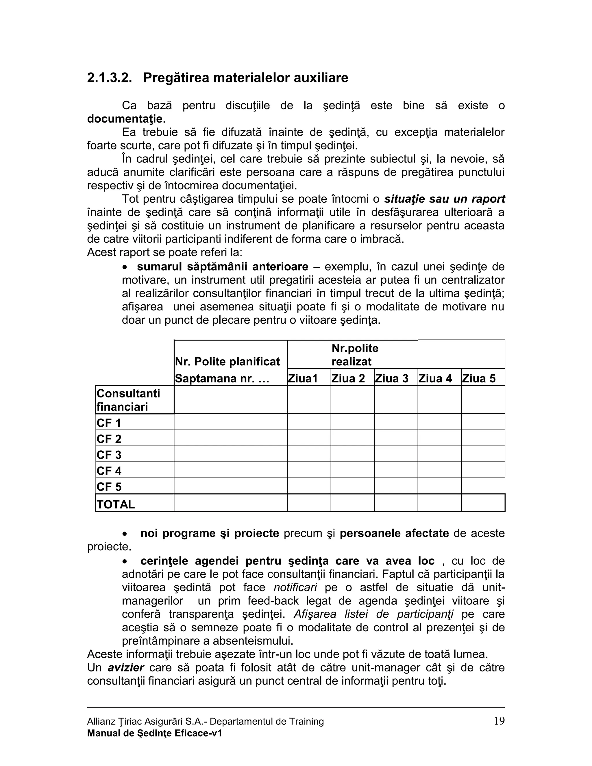 MANUAL Sedinte eficace versiune comunica | DOC