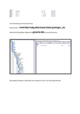 Manual server tukg | PDF