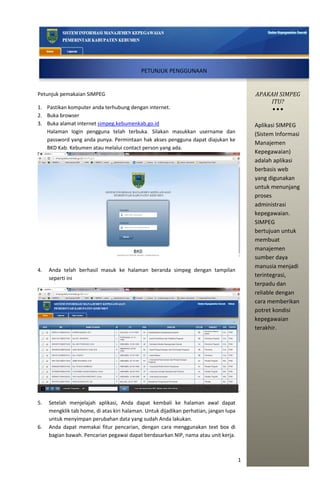 Manual simpeg 21 | PDF