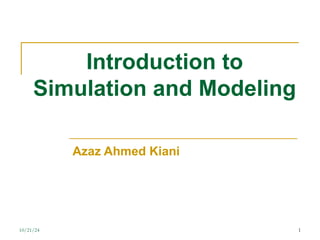 Single-server, single-queue System Manual Simulation | PPT