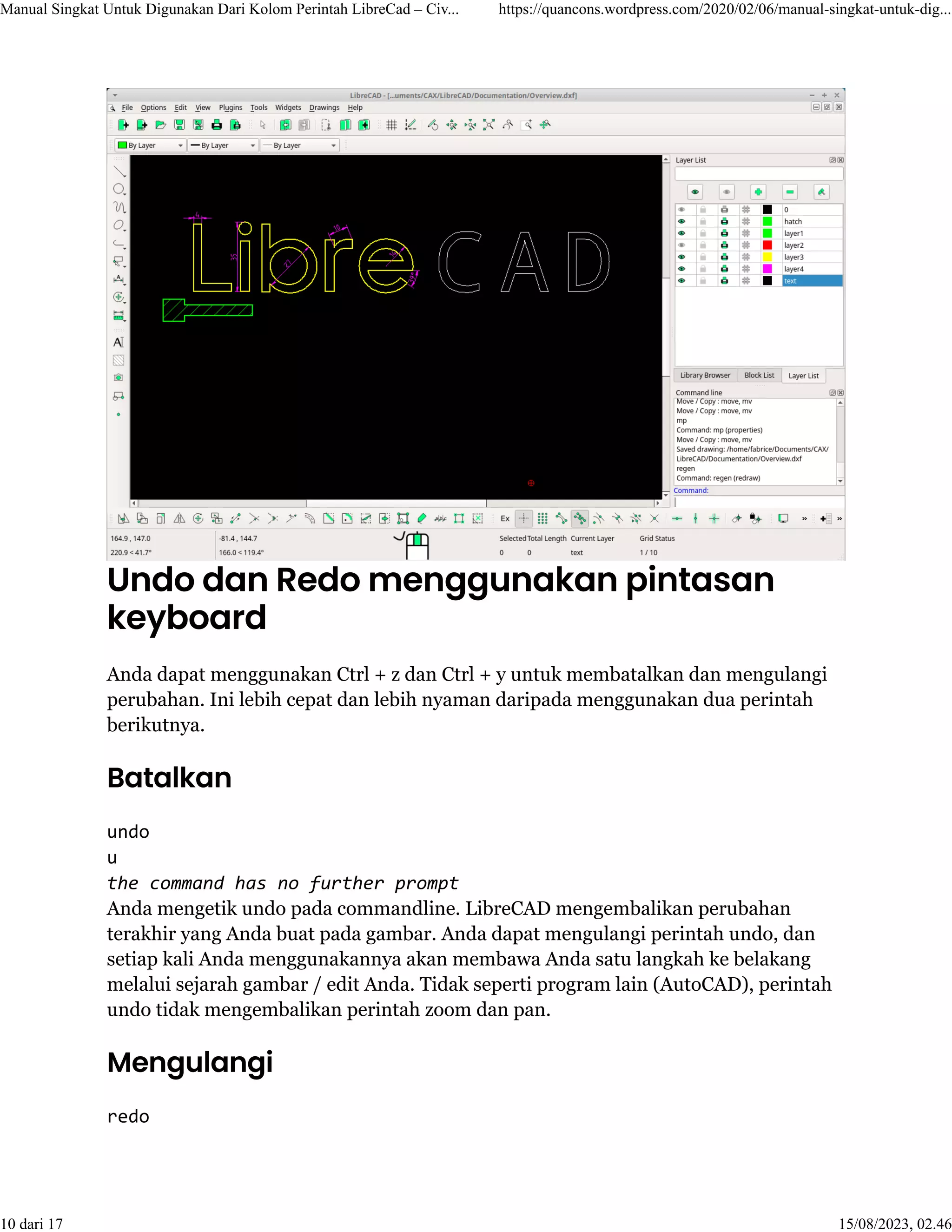 Manual Singkat Untuk Digunakan Dari Kolom Perintah LibreCad – Civil Laboratory of quancons.pdf