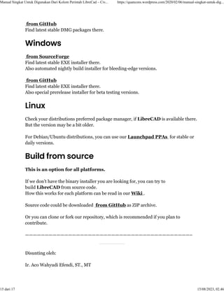 Manual Singkat Untuk Digunakan Dari Kolom Perintah LibreCad – Civil Laboratory of quancons.pdf