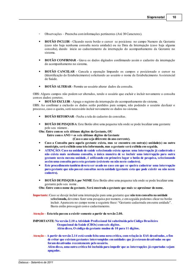 Manual sisprenatal | PDF