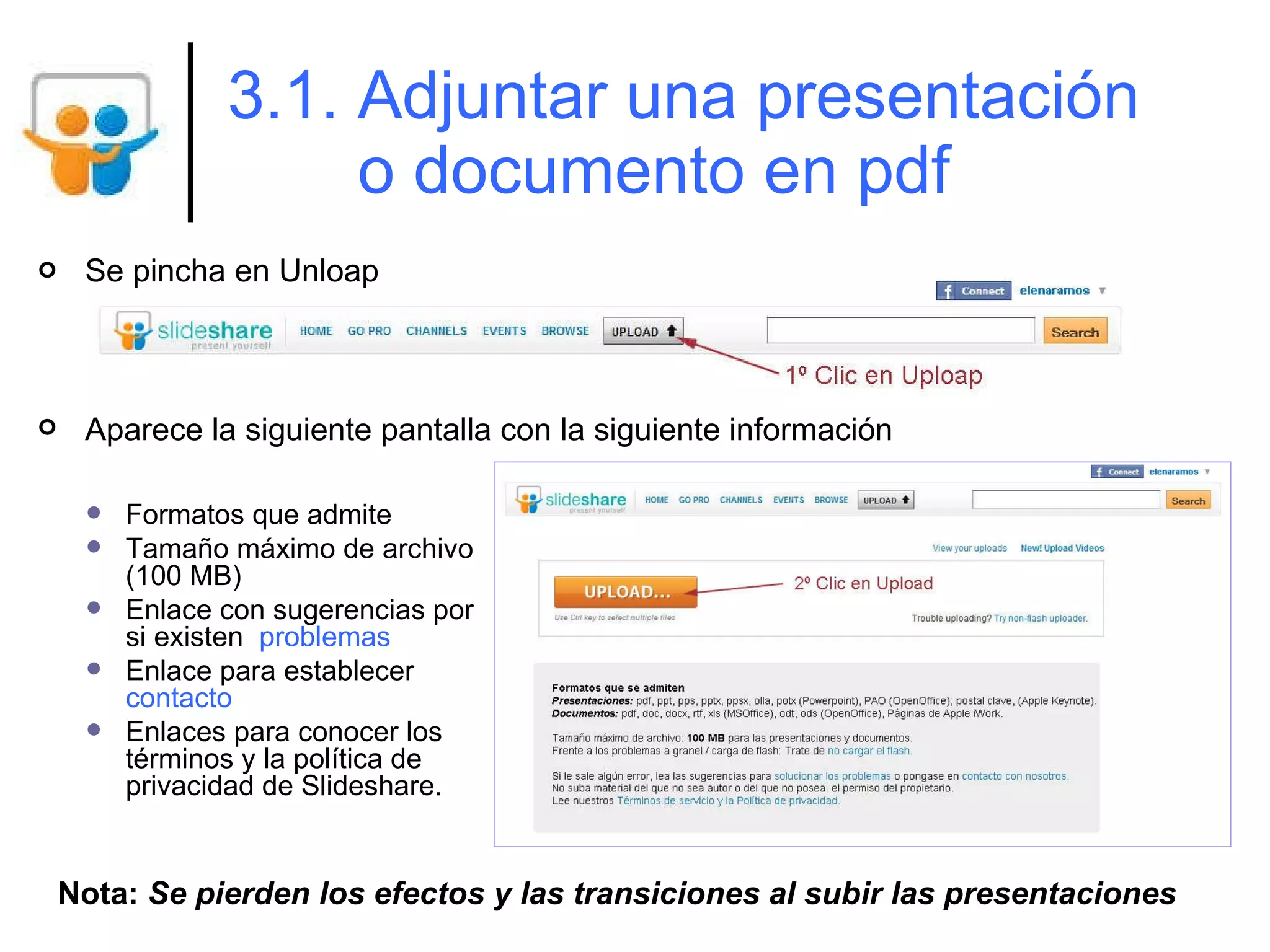 Manual de utilización de Slideshare | PPS