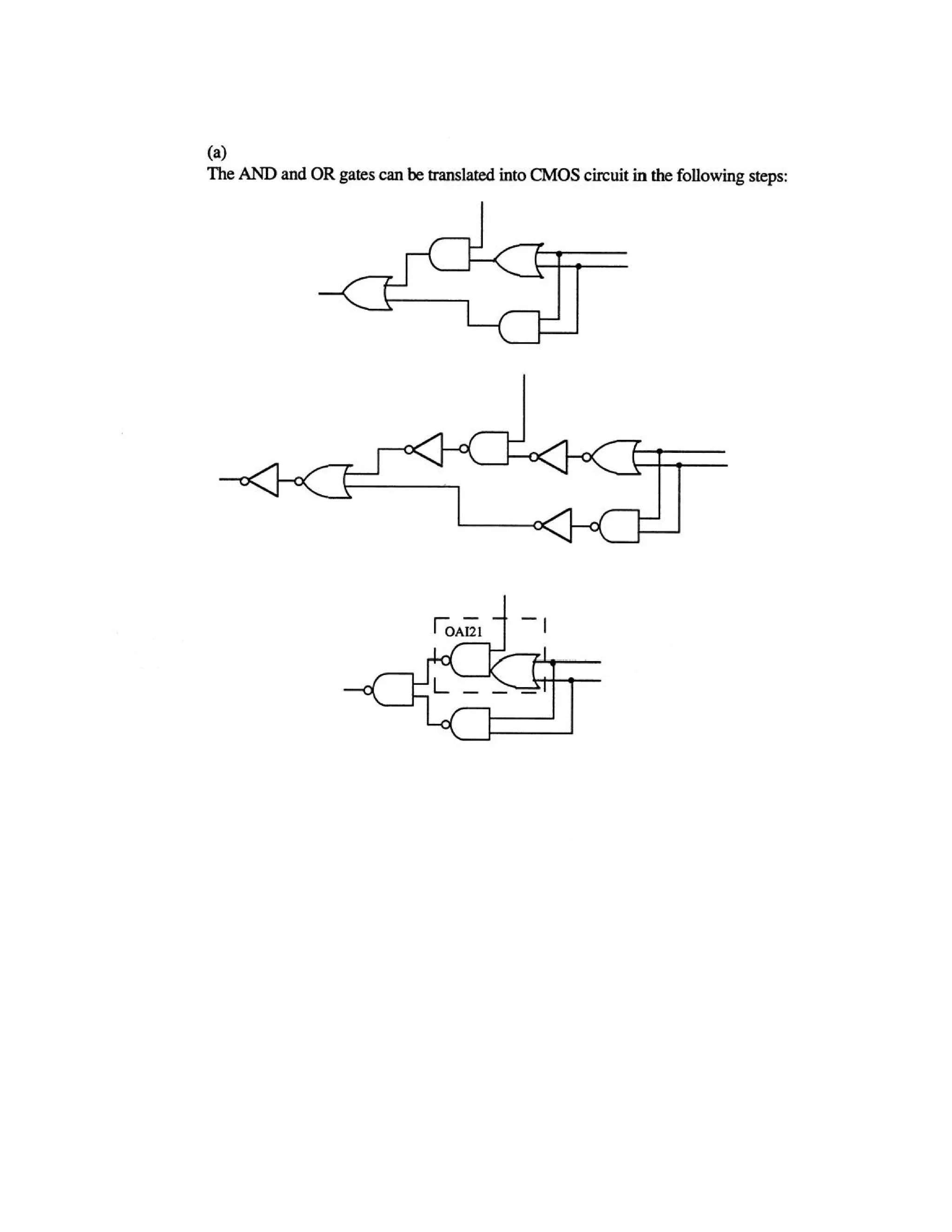 Manual solution of CMOSDigital Integrated Circuit Analysis and Design | PDF