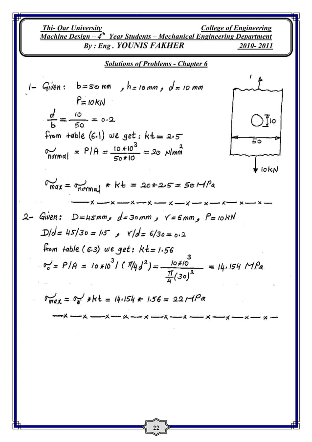 Solutions Manual for machine design by khurmi and Gupta | PDF