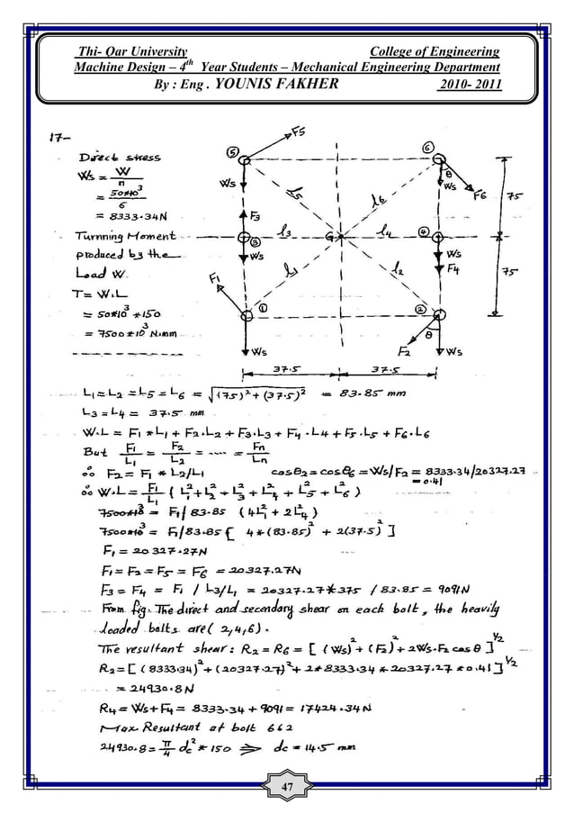 Solutions Manual for machine design by khurmi and Gupta | PDF