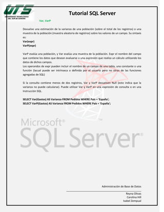Manual SQL SERVER | PDF | Databases | Computer Software and Applications