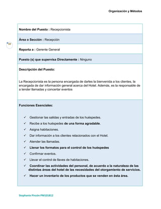 Manual Administrativo de una empresa | PDF
