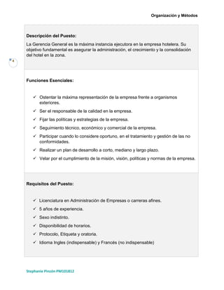 Manual Administrativo de una empresa | PDF