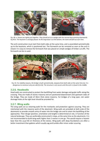 Construction Manual stone arch bridges | PDF