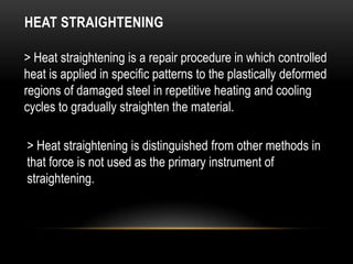 Manual straightening | PPTX