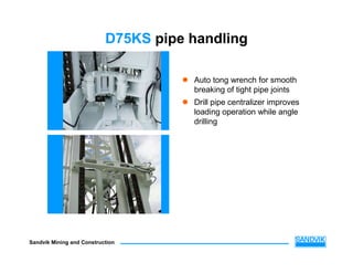 Manual técnico D75KS perforadora de producción | PDF