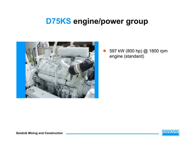 Manual técnico D75KS perforadora de producción | PDF