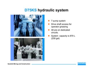 Manual técnico D75KS perforadora de producción | PDF