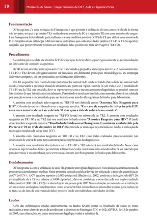 Manual técnico para o diagnóstico da infeccão pelo hiv | PDF