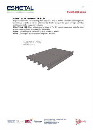 Manual tecnico de puente modular rev0 | PDF