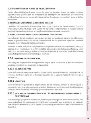 MANUAL TECNICO DEL PAI (PROGRAMA AMPLIADO DE INMUNIZACION) 2022 | PDF