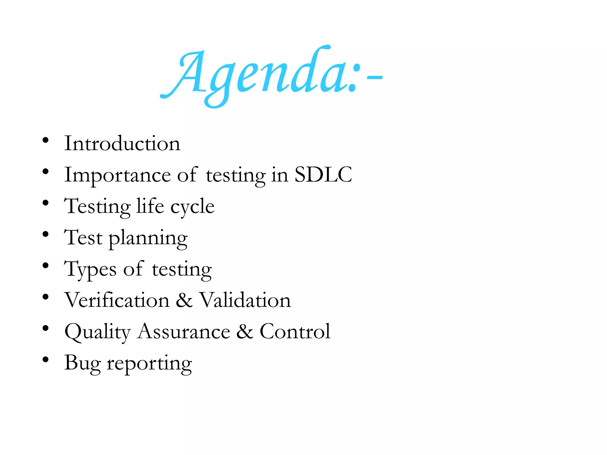 Software Testing Fundamentals Ppt Operating Systems Computer Software And Applications