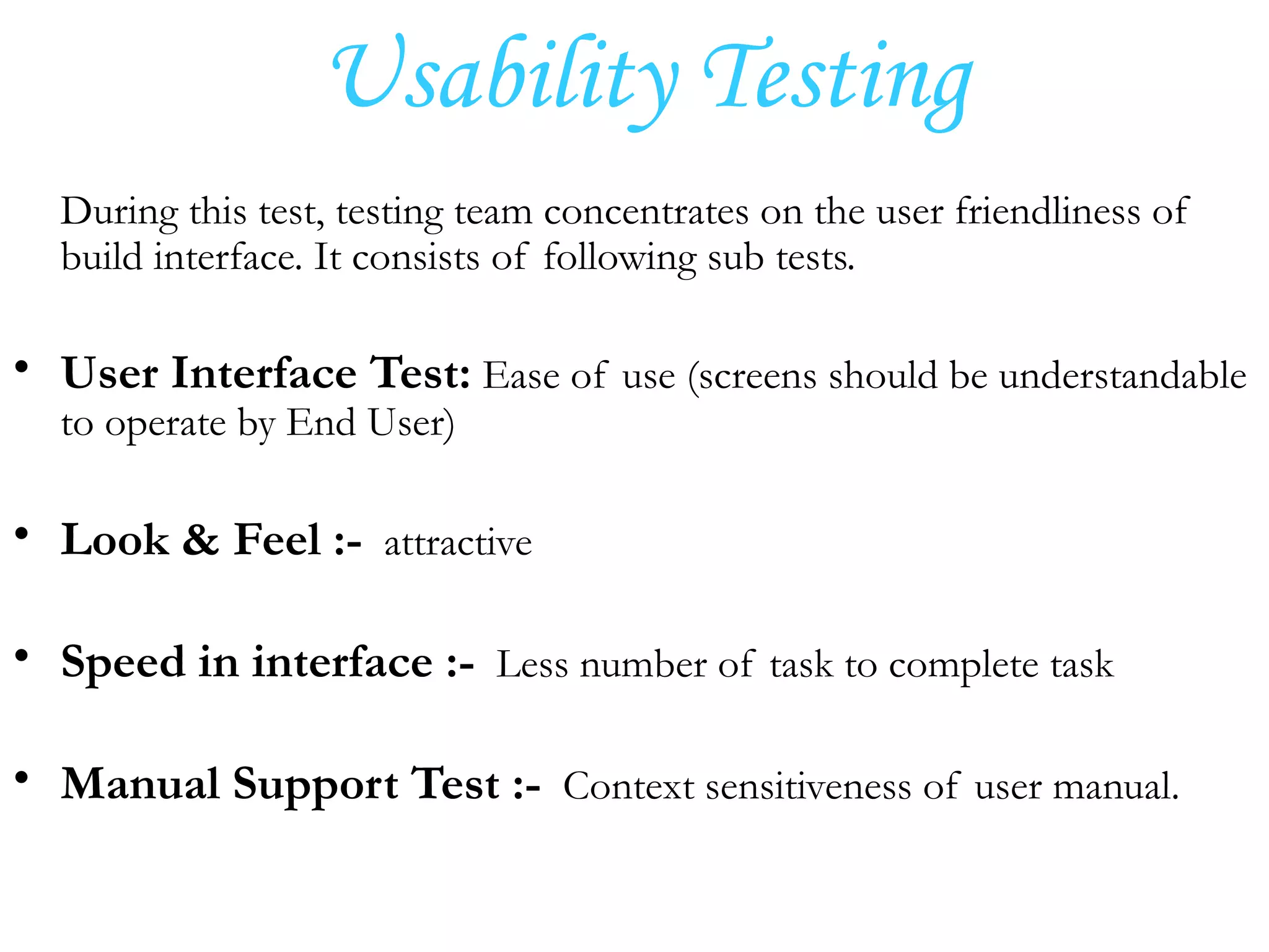 Software Testing Fundamentals Ppt Operating Systems Computer Software And Applications