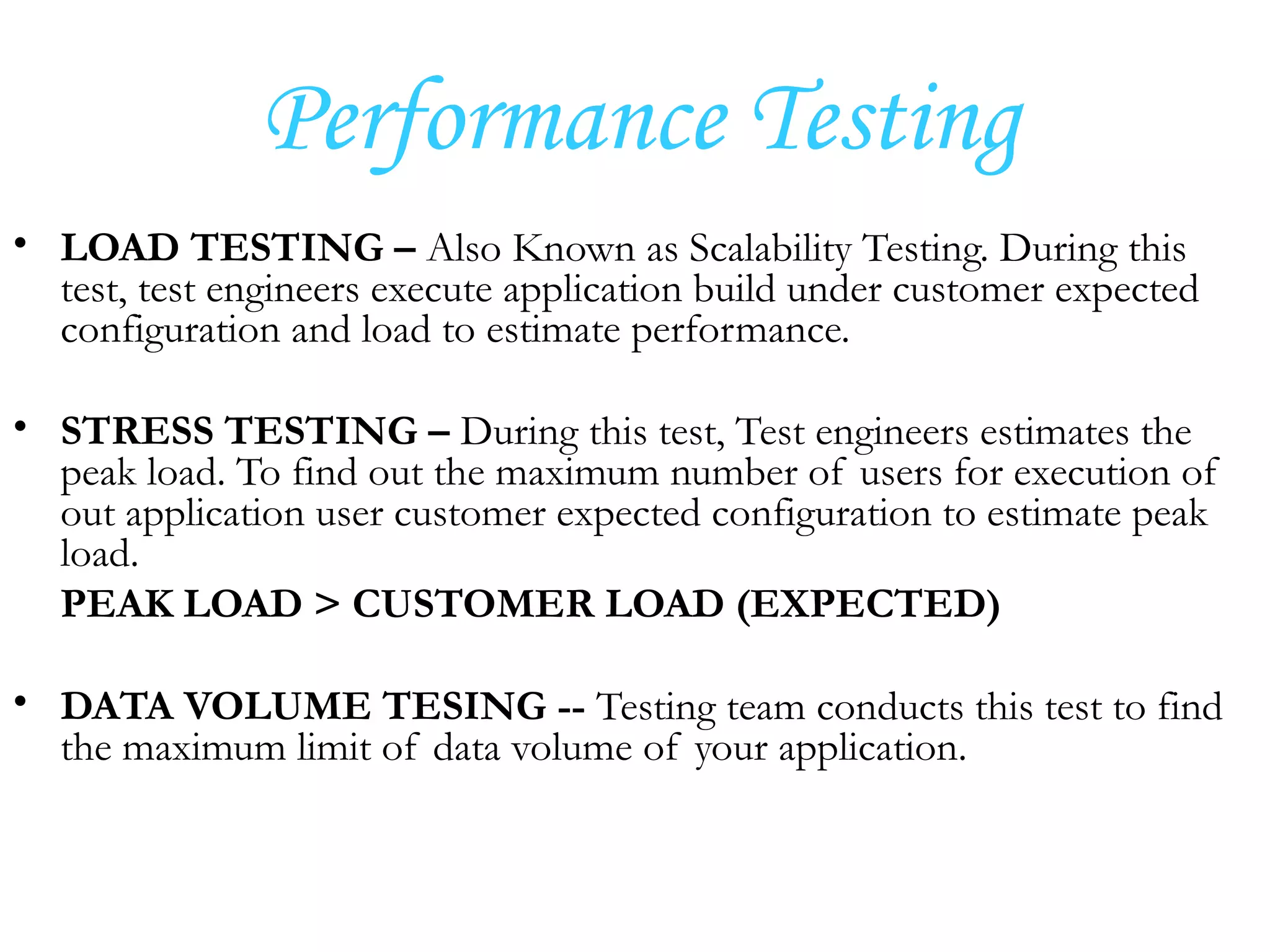 Software Testing Fundamentals Ppt Operating Systems Computer Software And Applications
