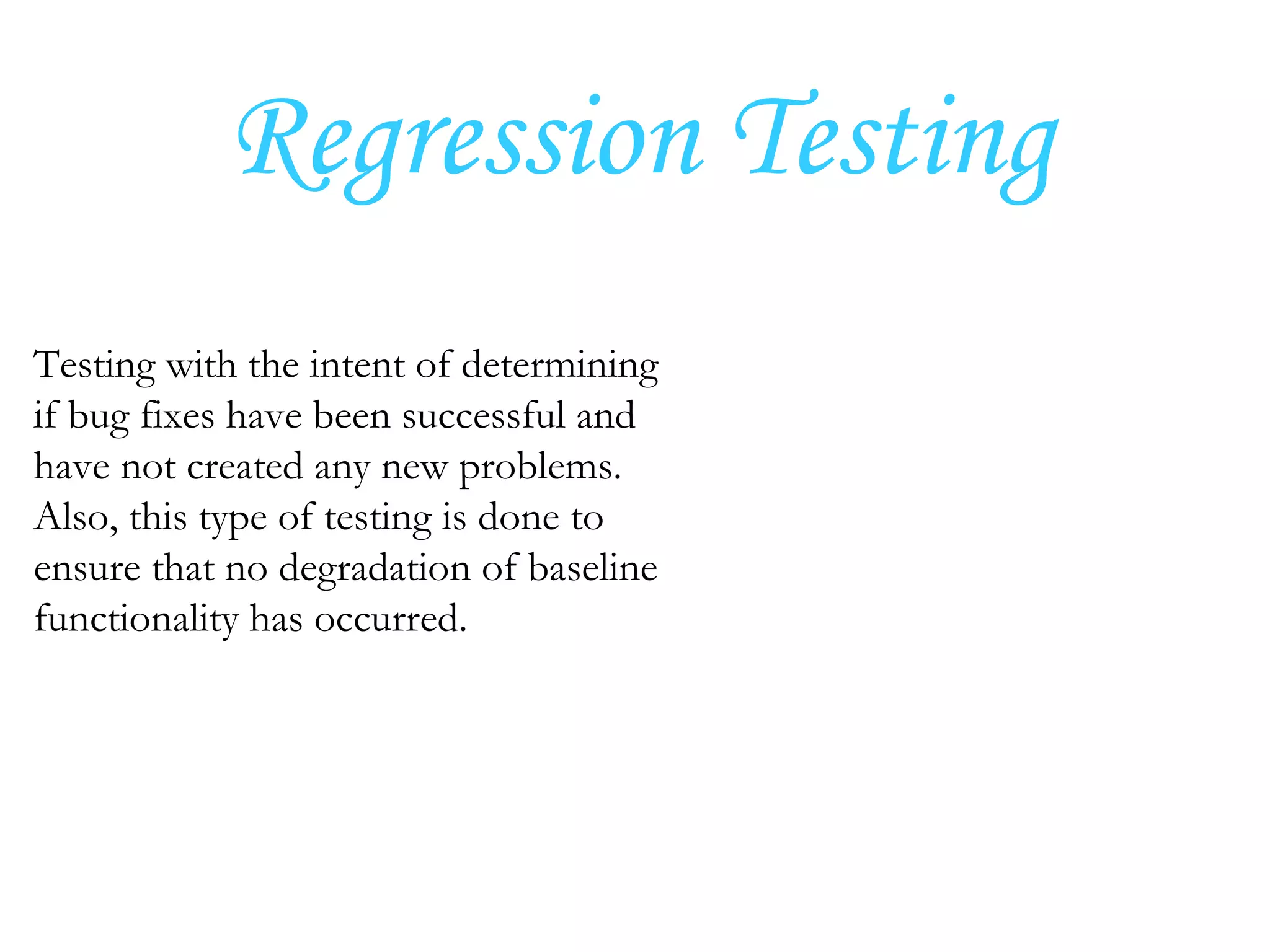 Software Testing Fundamentals | PPT