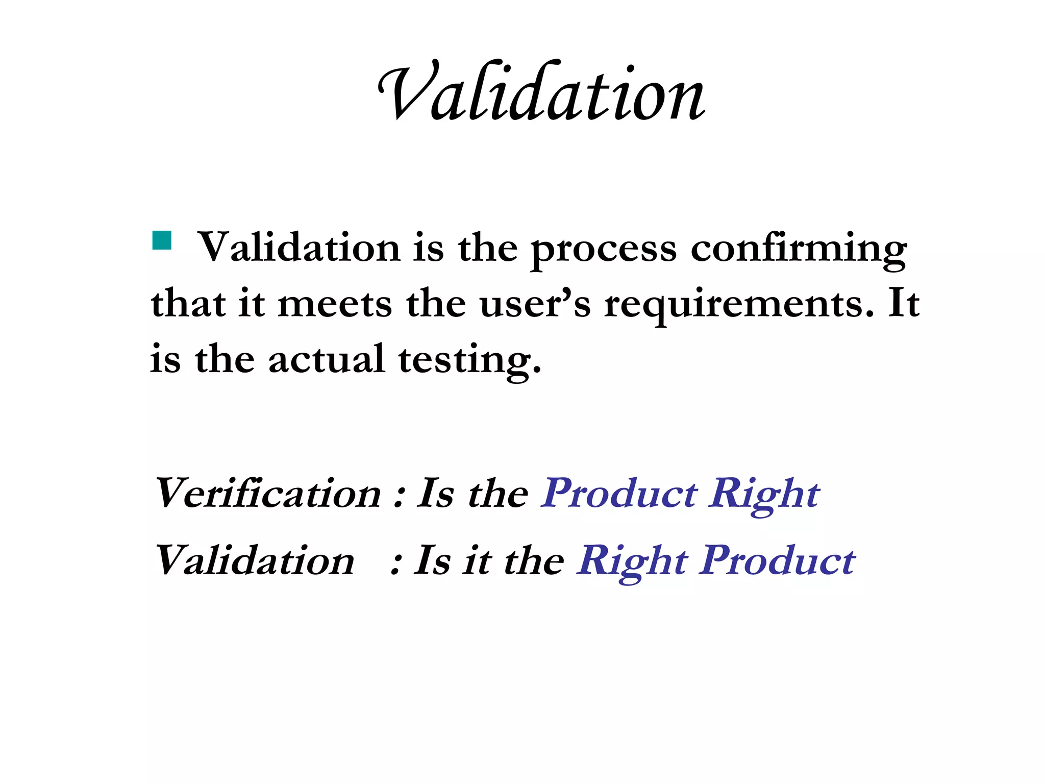 Software Testing Fundamentals Ppt Operating Systems Computer Software And Applications