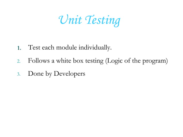Software Testing Fundamentals | PPT | Operating Systems | Computer ...